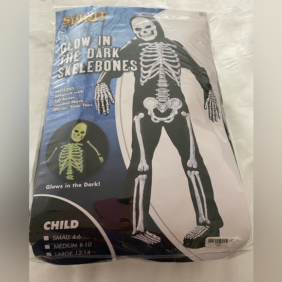 Spirit Of Halloween | Costumes | Spirit Of Halloween Skelebones Glow In ...